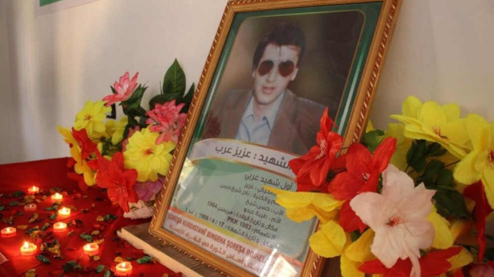 Em hevrê Ezîz Ereb bi rêzdarî bi bîr tînin - Federasyona Gaziyên Bakur ...